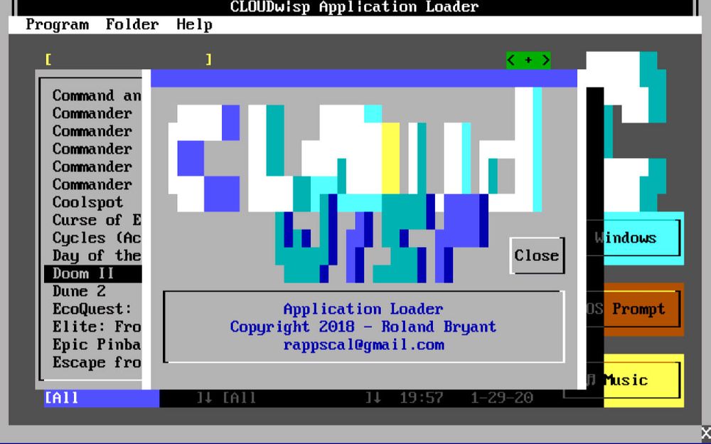 MS-DOS Application Loader