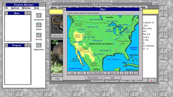 Windows 3.1-inspired Desktop Wallpapers